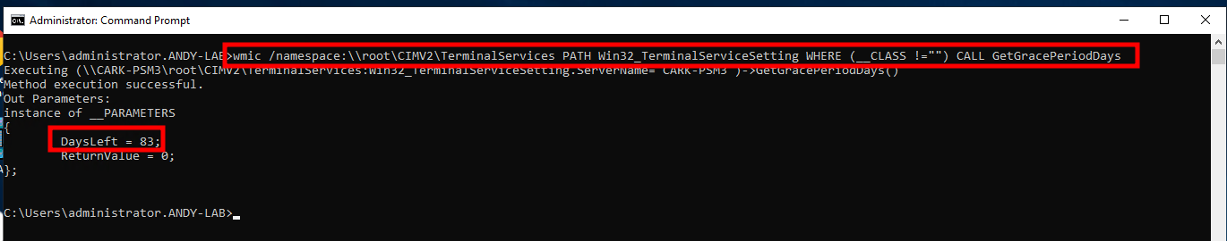 Check RDS license grace period – Andy's Tech and Security Blog