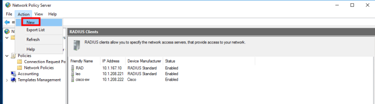 Cisco Switch authentication with radius(AD NPS) – Andy's Tech and Security Blog