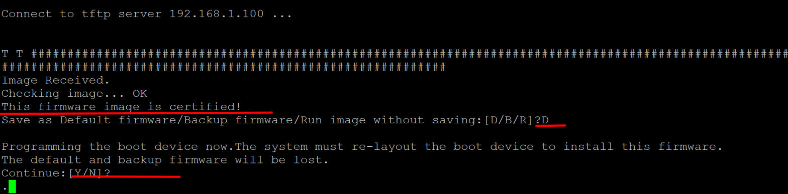Formatting and loading FortiGate firmware image using TFTP – Andy's ...